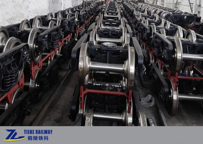 14 Ton Axle Load 3 Piece Bogie สำหรับ 1000mm Gauge Railroad Train