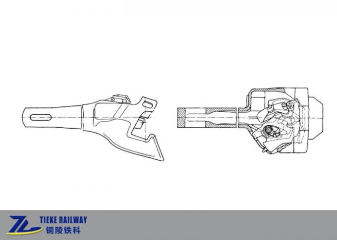 Russian Railway Knuckle Train Car Coupler CA3 SA3 ประเภท GOST Standard
